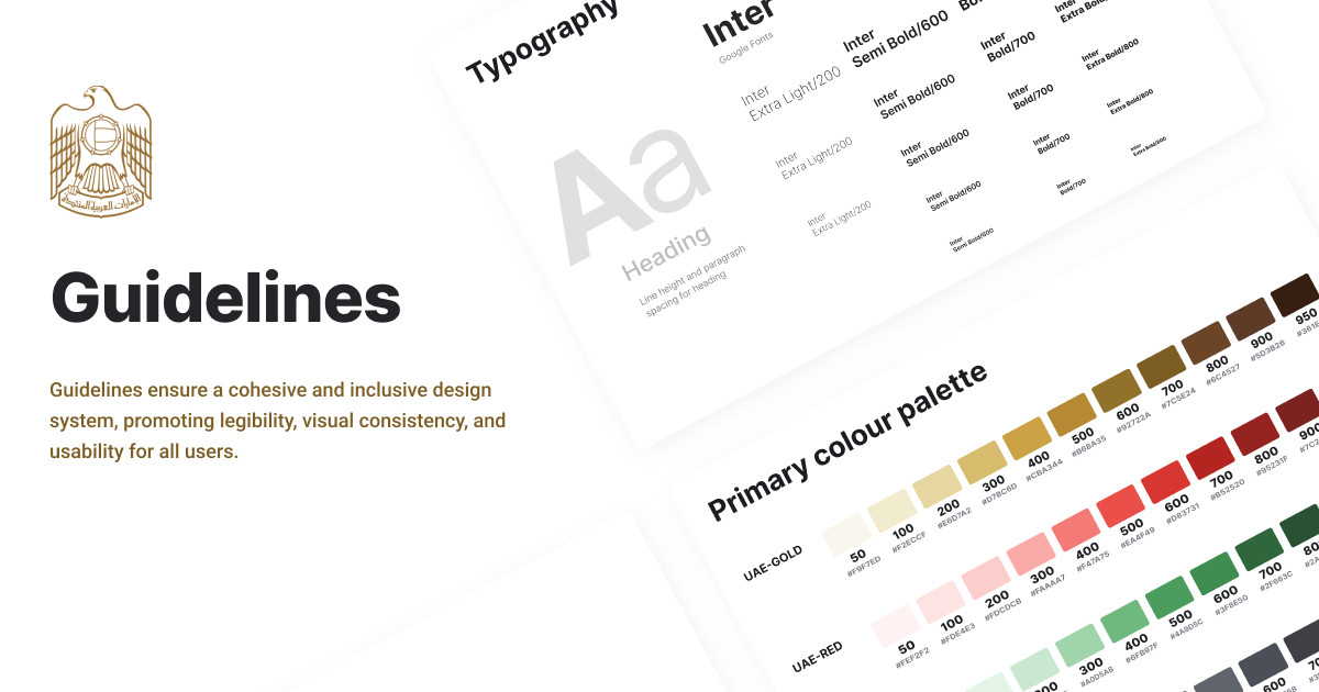 Guidelines | UAE design system